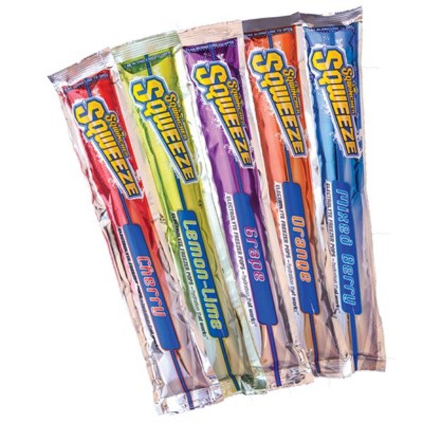 Sqwincher Sqweeze Assorted Flavor Freezer Pops - 159200201 | Gallaway ...