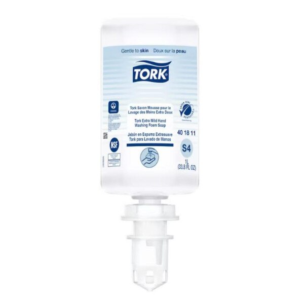 TORK Extra Mild Hand Washing Foam Soap - 401811 | Gallaway Safety ...