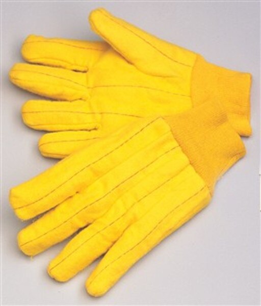 Yellow Chore Work Gloves w/ Knit Wrist | Gallaway Safety & Supply ...
