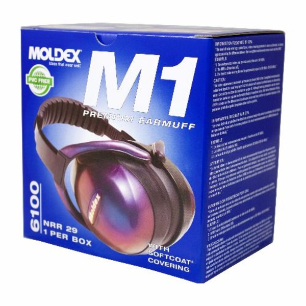 Moldex M1 Premium Earmuffs - 6100 | Gallaway Safety & Supply | Eighty ...