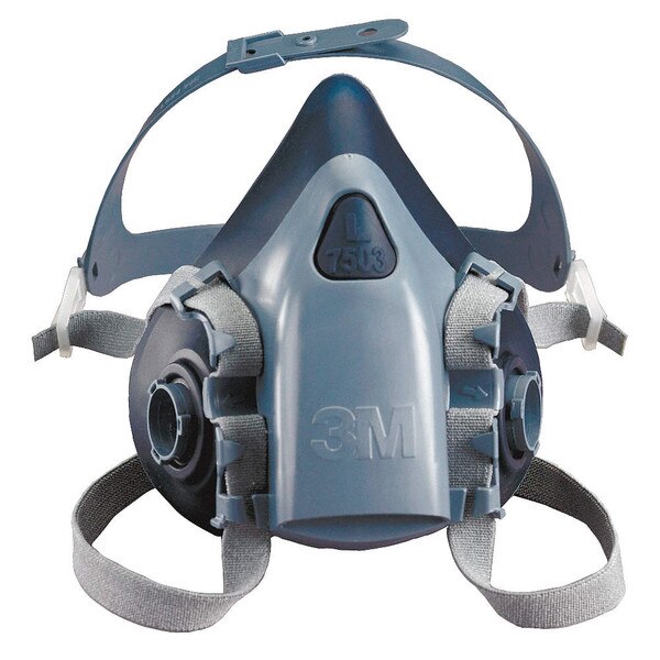 3M 7500 Series Ultimate Reusable Half Mask Respirator - 7501/7502/7503 ...