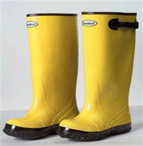 17" Yellow Rubber Slush Boots | Gallaway Safety & Supply | Eighty Four, PA