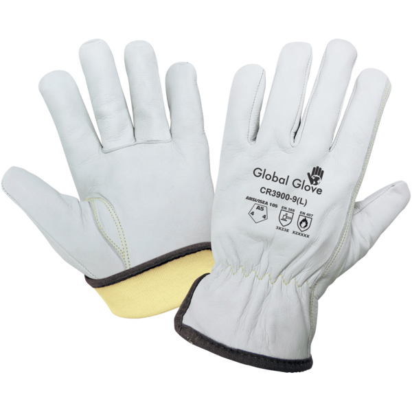 Grain Goatskin Leather Drivers Gloves - CR3900 | Gallaway Safety ...