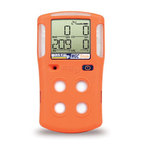 Multi Gas Clip Simple - MGC-SIMPLE | Gallaway Safety & Supply | Eighty ...