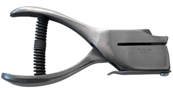 Heavy Duty Fire Extinguisher Inspection Tag Punch - TP5R | Gallaway ...