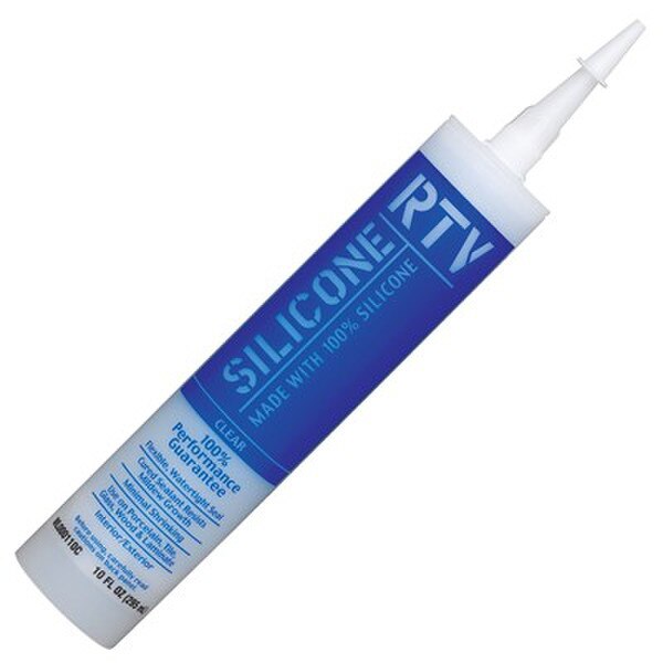 White Lightning Contractor RTV Silicone Sealant 10oz - Clear ...